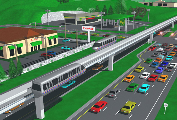 SC and GA develop advanced Monobeam Transit - Urban Transit ...